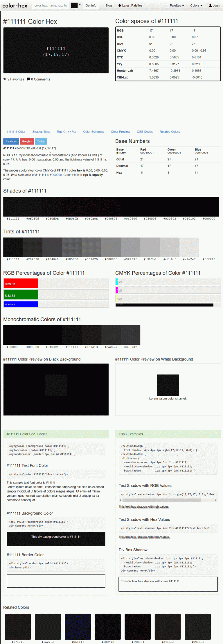 Color Hex Utility Convert Hex RGB CMYK HSL Colors